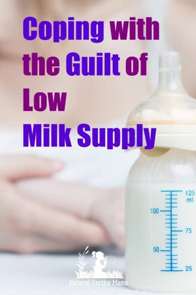 The Guilt of Living with Low Milk Supply